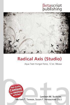 Radical Axis (Studio) Lambert M. Surhone | Nalda