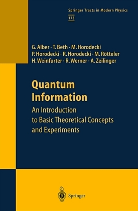 Quantum Information von Gernot Alber, Thomas Beth und Michal Horodecki | ISBN 978-3-662-14665-1 ...